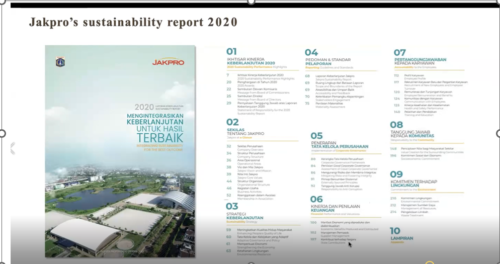 SUSTAINABILITY REPORTING – BINUS S2 Accounting